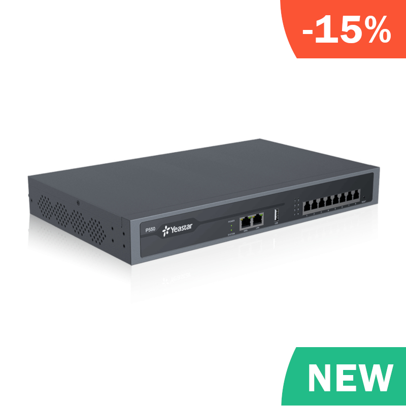 IP (VoIP) and IP hybrid PBX: Yeastar P550